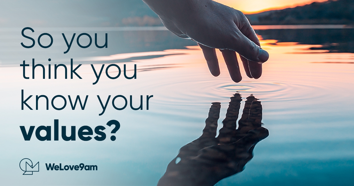 So you think you know your values?